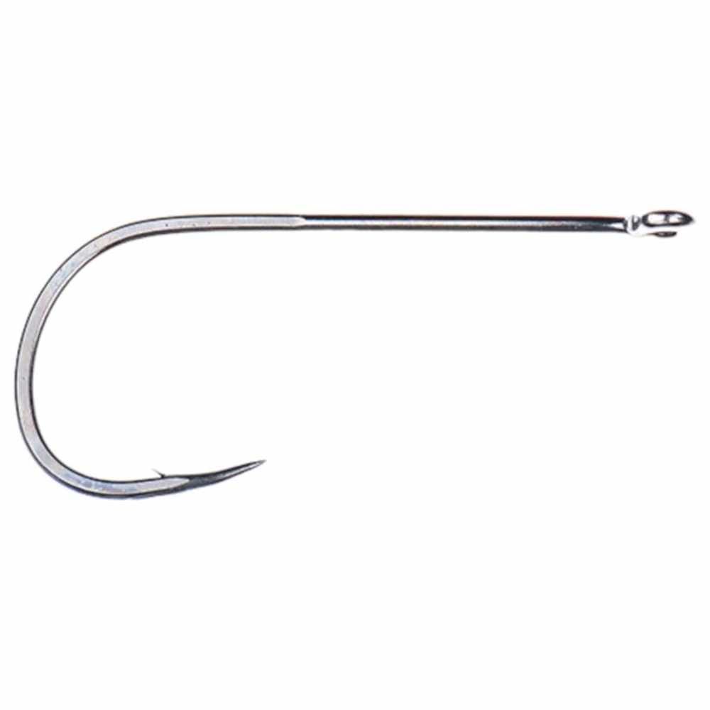 Ahrex SA292 Beast Fleye, Long #4-0 Saltwater Fly Tying Hooks Stainless Steel Straight Eye ...